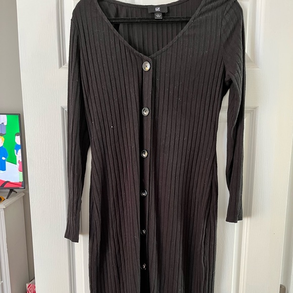 Iz Byer | Dresses | Midi Length Black Dress Iz Byer | Poshmark